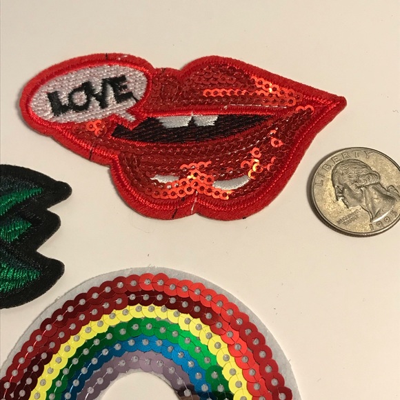 Handmade | Accessories | New Iron On Patches 3pcs Mixed Design Patches ...